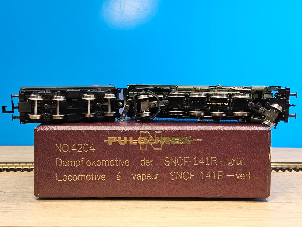 Fulgurex 4204 _ Dampf Lokomotive SNCF 141 R _ Vitrine Spur N (Defekt) in Uerikon für CHF 575.75 ...