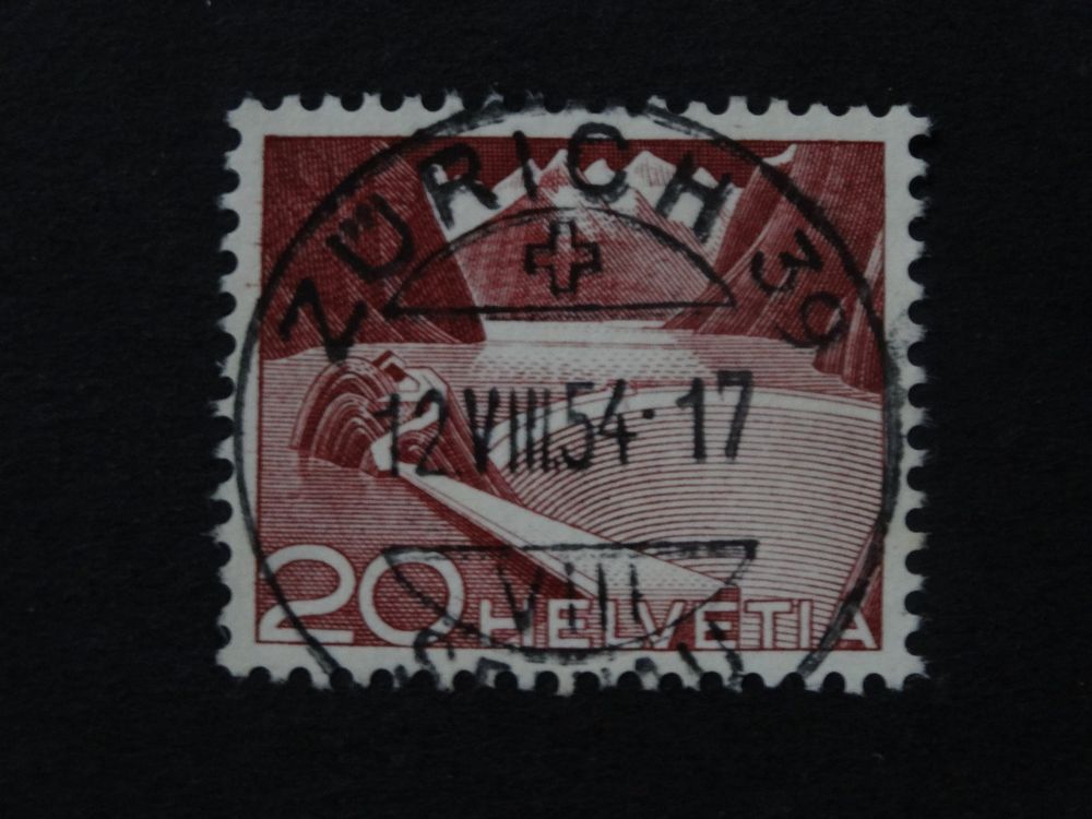 Vollstempel ZÜRICH 39 Selnau 12.VIII.54 (Gebraucht) in Anwil für CHF 2 – mit Lieferung auf ...