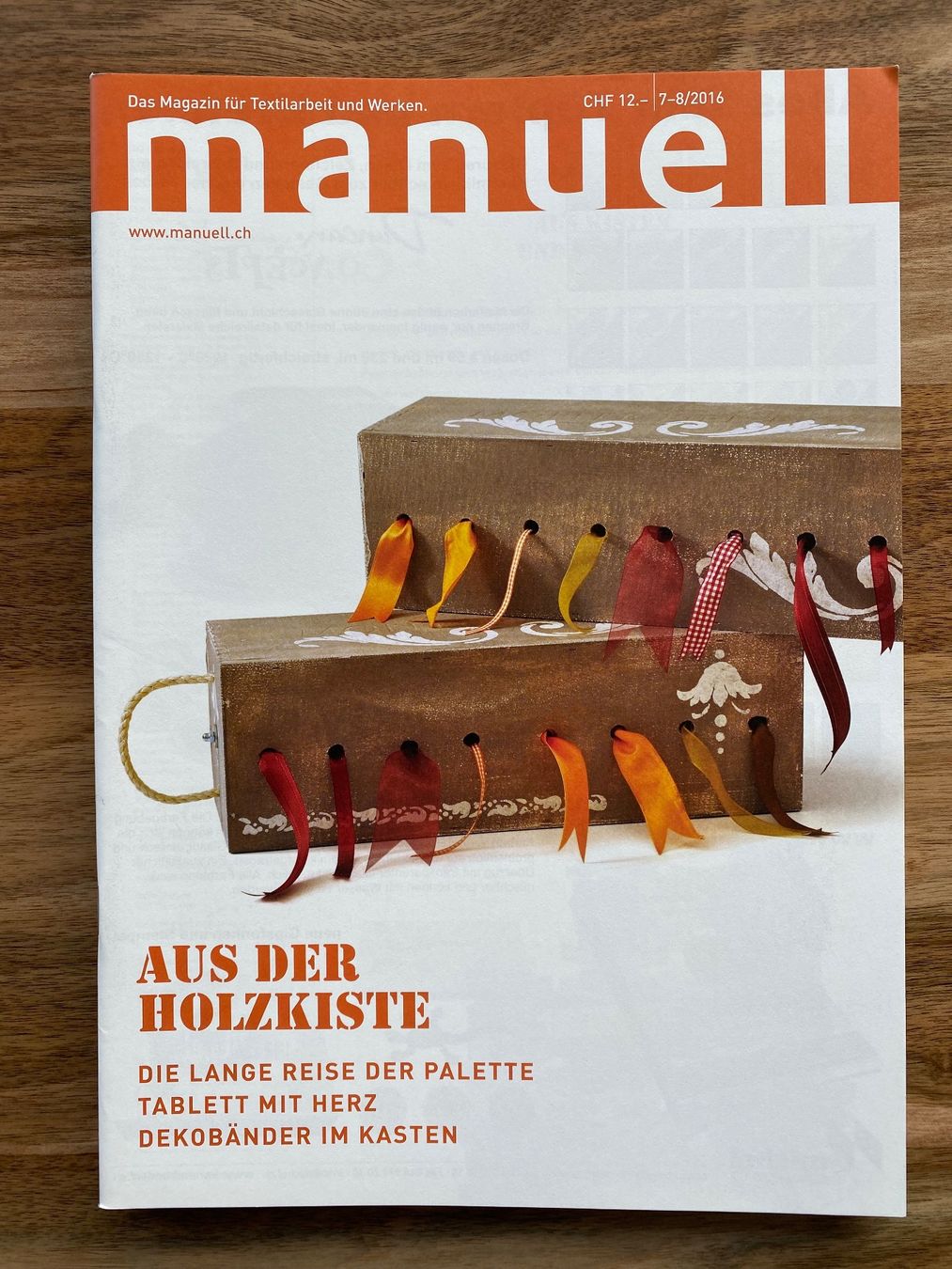 manuell - Magazin für Textilarbeit und Werken, 4 Stück (Neu (gemäss ...