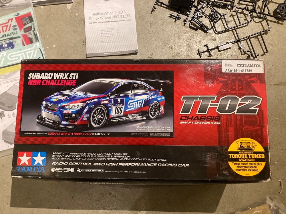 Tamiya Subaru WRX STI NBR Challenge TT-02 (Neu (gemäss Beschreibung ...
