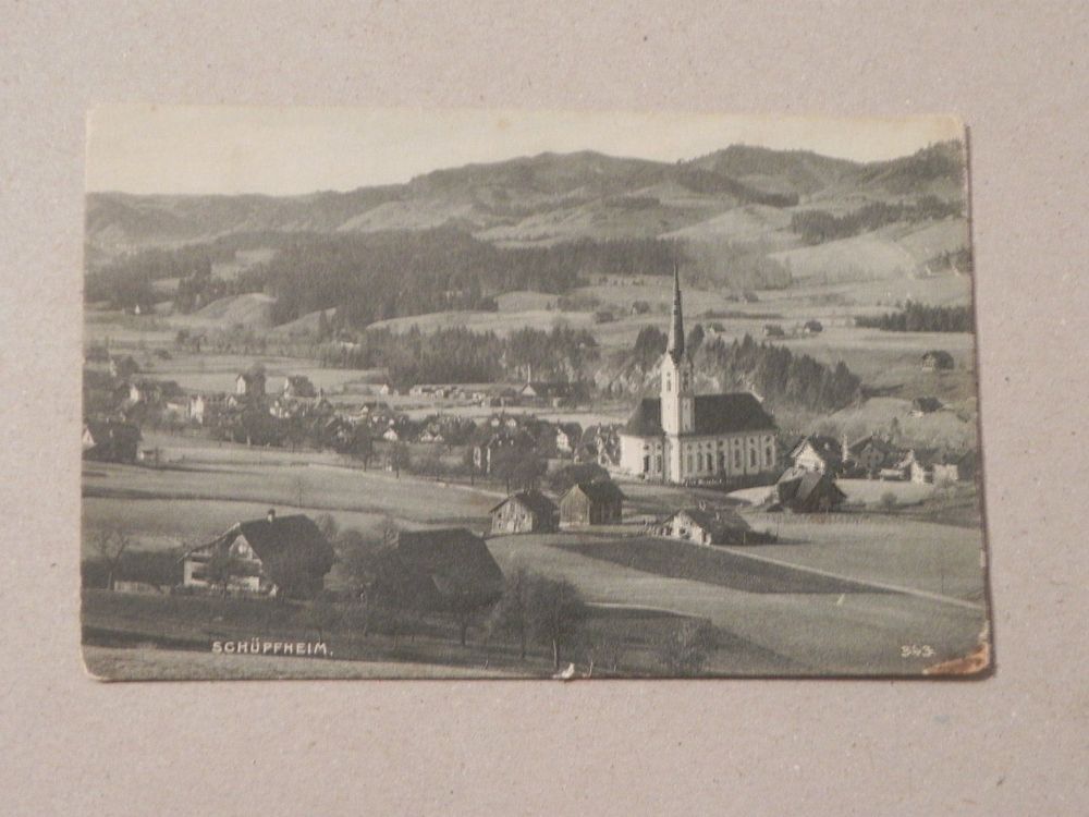 Ansichtskarte Schüpfheim LU Luzern 1921 (Gebraucht) in Siebnen für CHF 17 – mit Lieferung auf ...