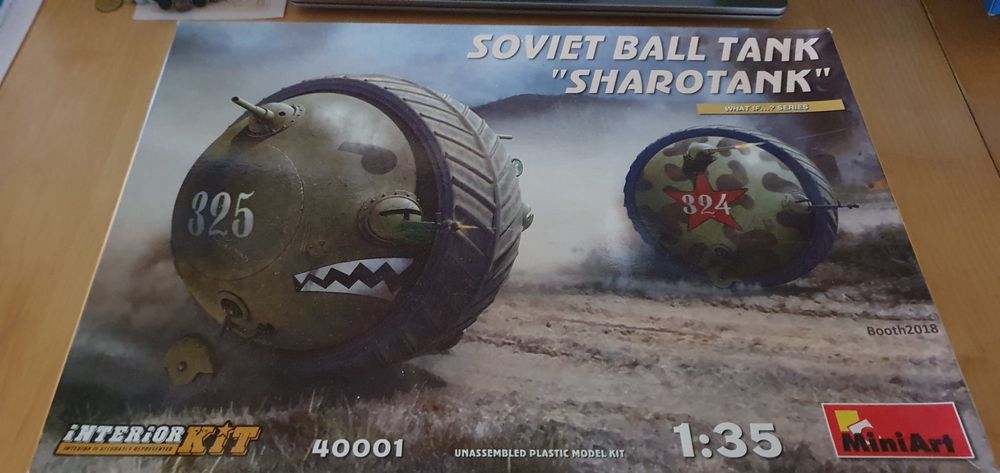 SOVIET BALL TANK "SHAROTANK" 1/35 (Neu und originalverpackt) in Kaisten für CHF 20 – mit ...