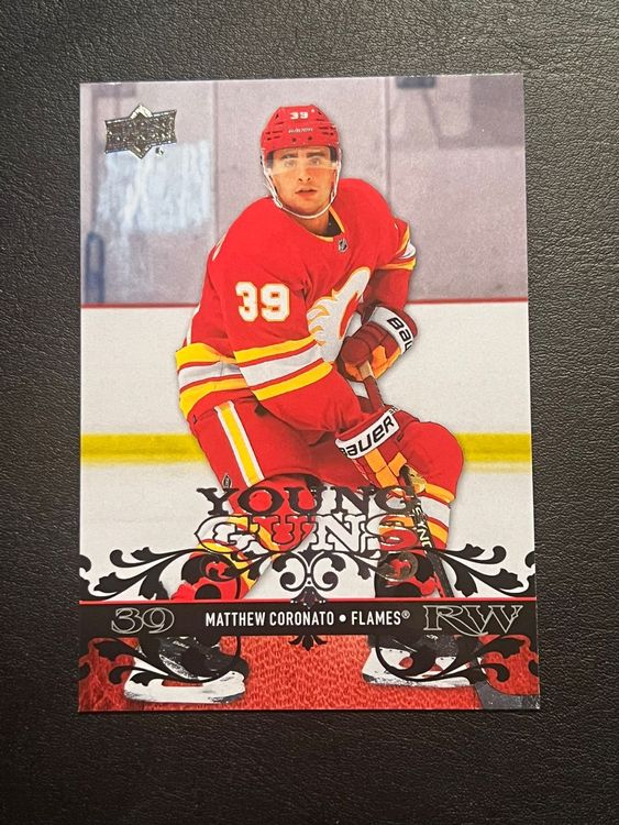Matthew Coronato 2023 Retro Young Guns Calgary Flames (Neu (gemäss Beschreibung)) in Möhlin für ...