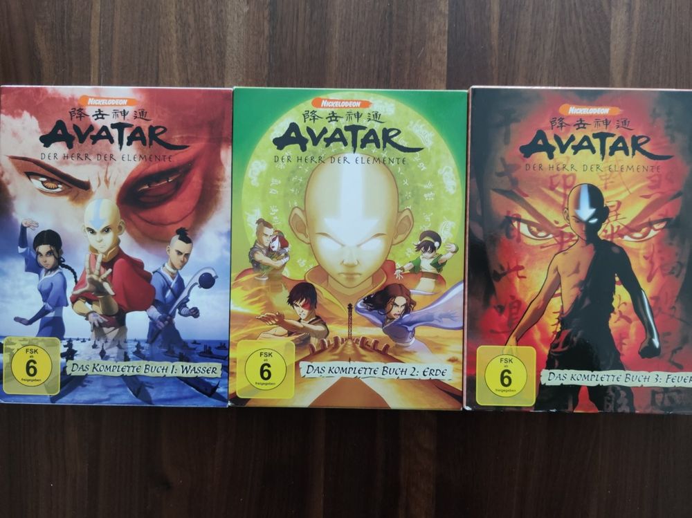 AVATAR Der Herr der Elemente | Komplette Serie | Kaufen auf Ricardo