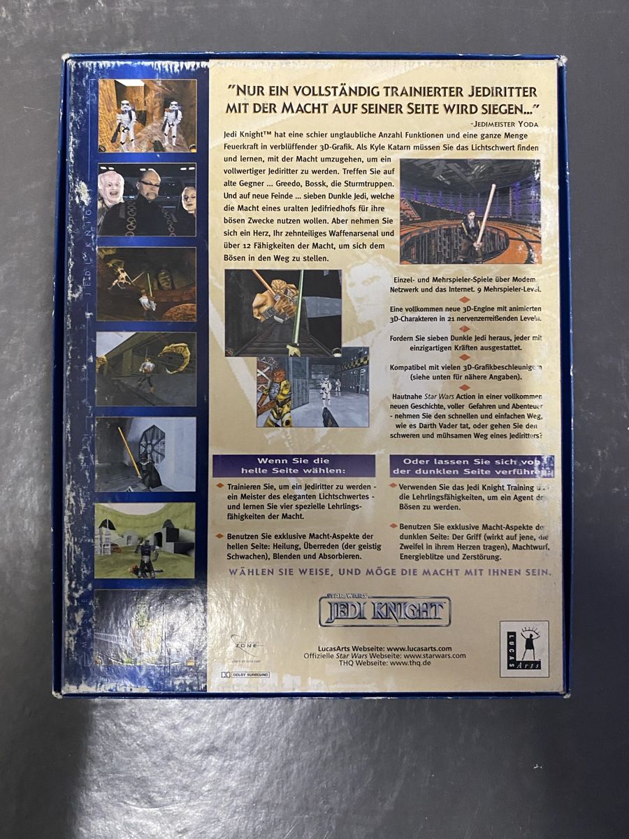 Star Wars Jedi Knight Dark Forces II & Mysteries of the sith (Gebraucht ...