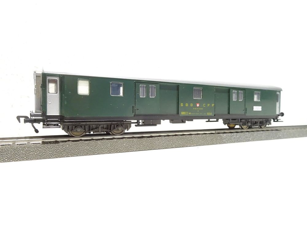Fleischmann Gepäckwagen SBB 100-0 HO (5) | Kaufen auf Ricardo