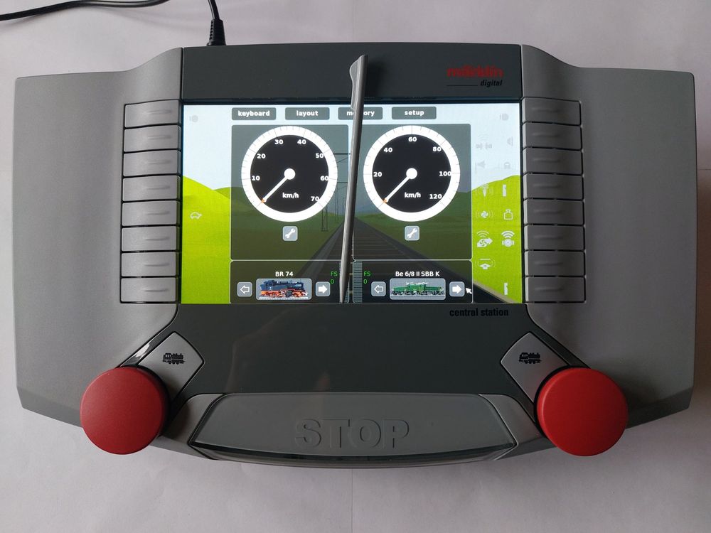 Märklin 60215 CS2/Lokkarten/Schaltnetzteile etc. – Konvolut (Neu ...