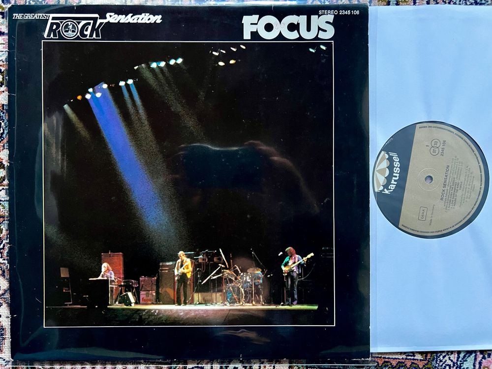Focus – The Greatest Rock Sensation - Prog Rock LP GEWASCHEN | Kaufen ...