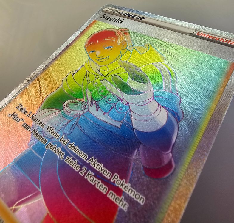 Pokemon Karte Full Art Trainer Susuki Rainbow | Kaufen auf Ricardo