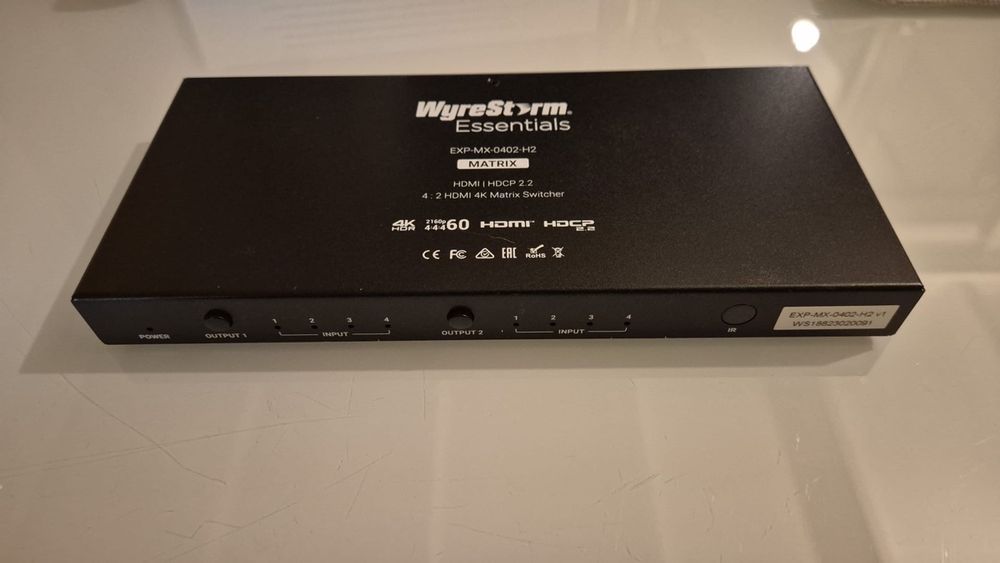 HDMI Matrix Switch 4K WyreStorm 4:2 (Neu (gemäss Beschreibung)) in ...