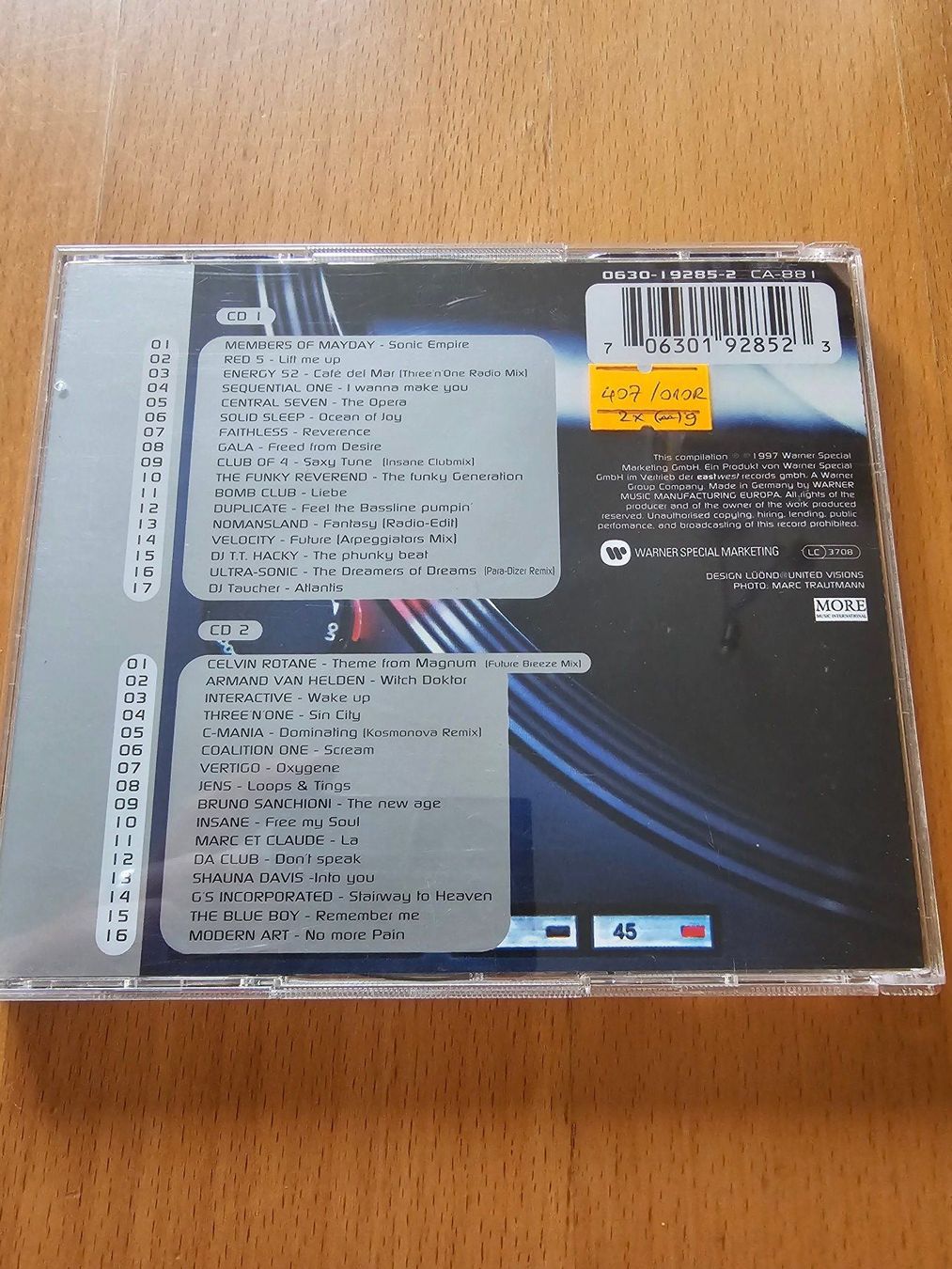 2 CD - Various – Club Base (1997) (Gebraucht) in Biberist für CHF 3 ...