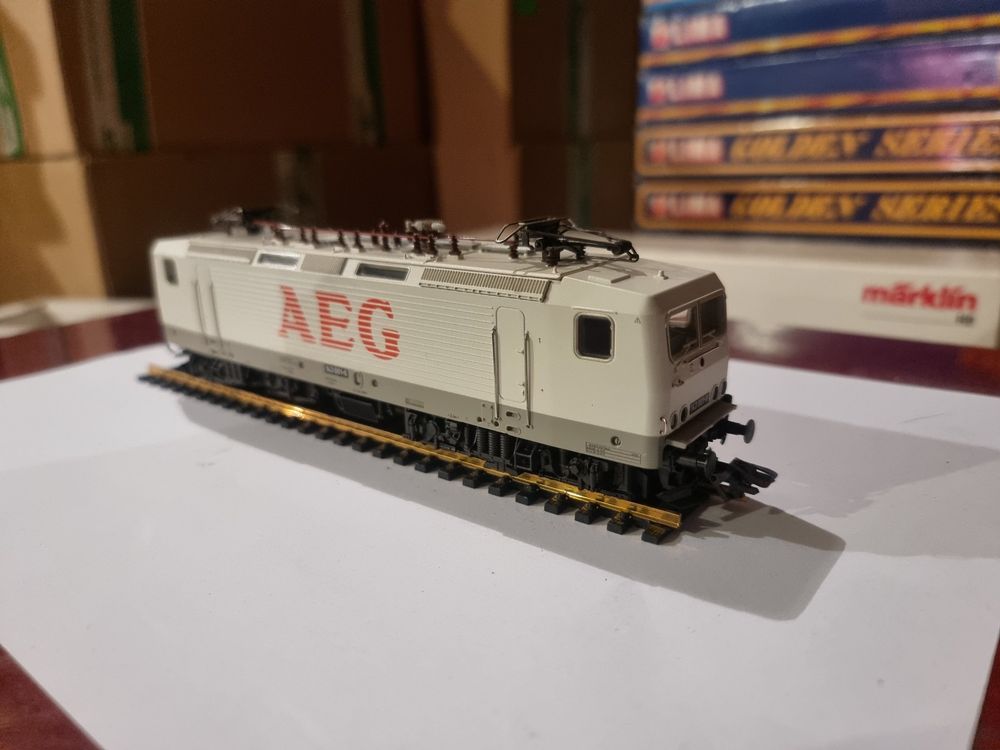 Märklin 3441 E-Lok BR143 001-6 AEG AC H0 | Kaufen auf Ricardo