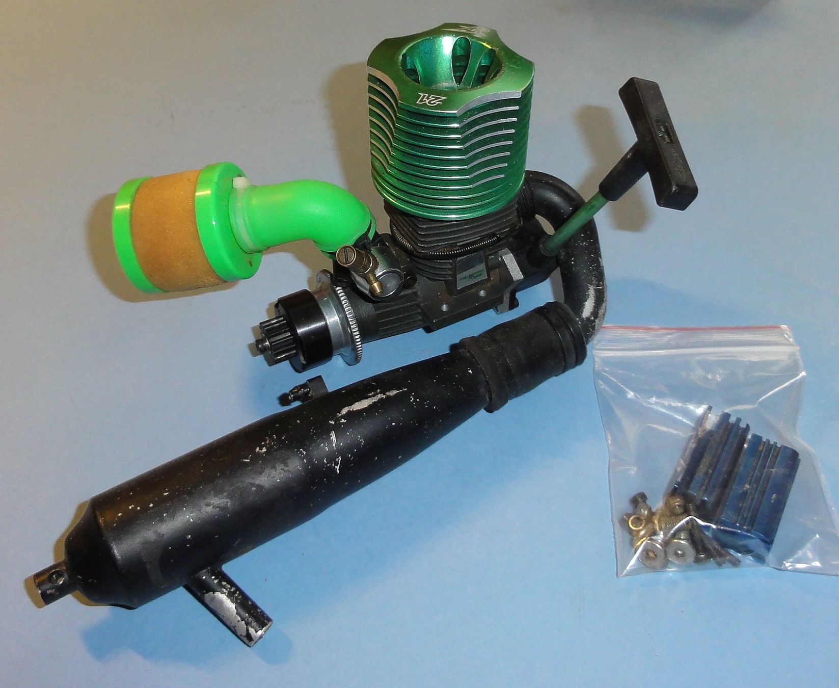 Nitro-Motor Ansmann AR 21 3,5ccm mit Seilzugstarter (Gebraucht) in ...