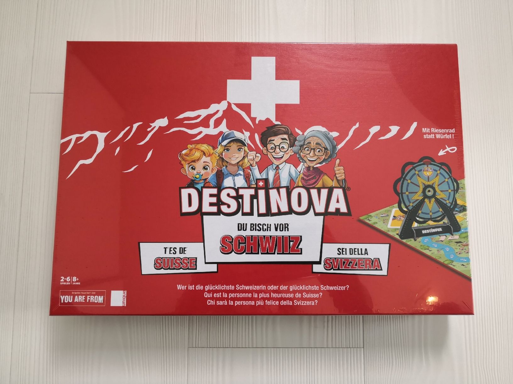 DESTINOVA DU BISCH VOR SCHWIIZ SPIEL, NEU & ORIGINALVERPACKT (Neu und ...
