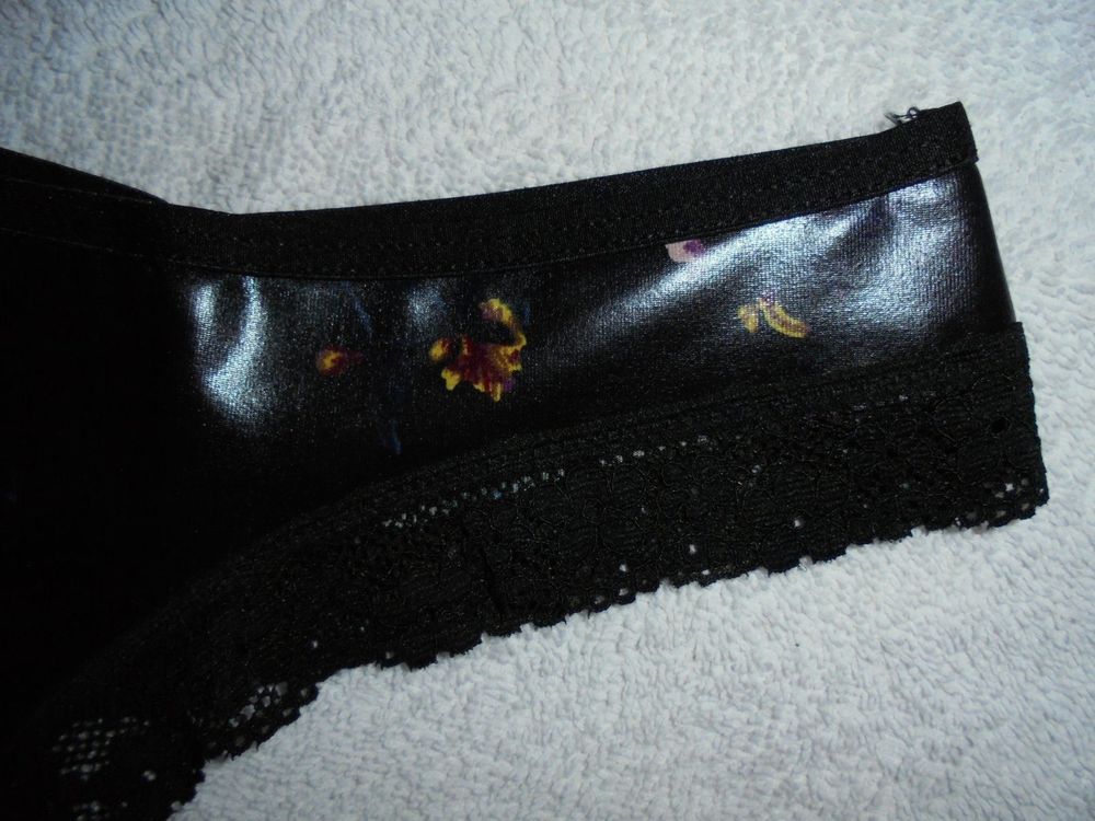 VICTORIA'S SECRET TANGA IN LEDEROPTIK, S, NEU, RÜCKSEITE.... (Neu und ...