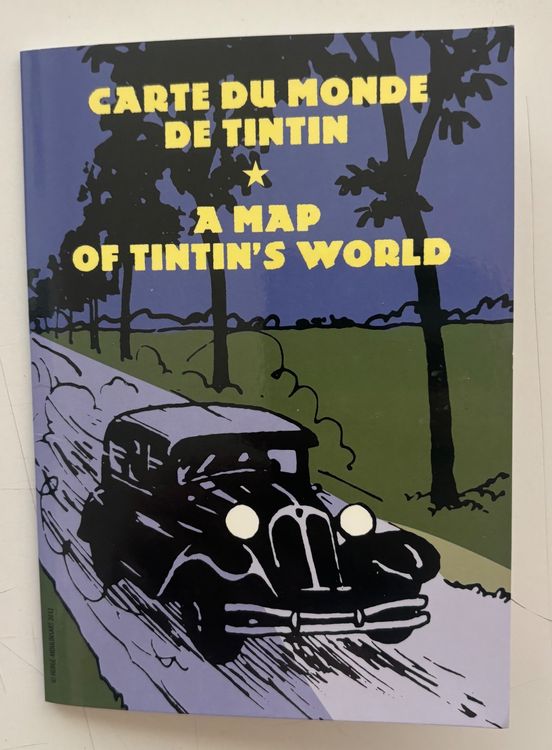 Carte du monde de Tintin - A Map of Tintin's World (D'occasion) à Neuchâtel pour CHF 4.3 – avec ...