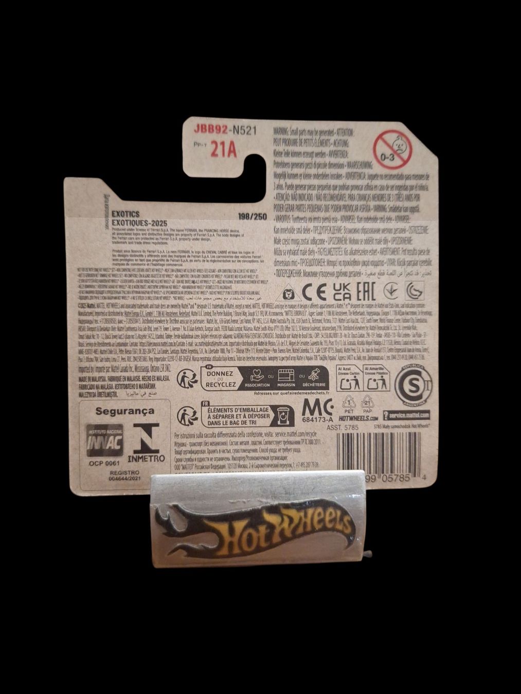 Hot Wheels HW Exotics 2025 Ferrari F40 Competizione 4/5 S (Neu und ...