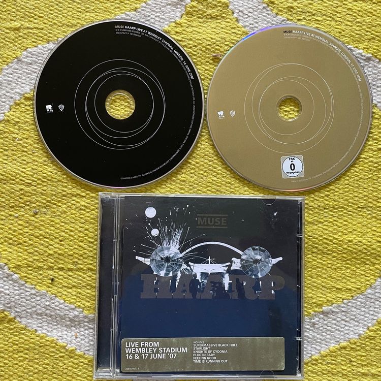MUSE-CD+DVD HAARP LIVE WEMBLEY STADIUM 2007 | Kaufen auf Ricardo