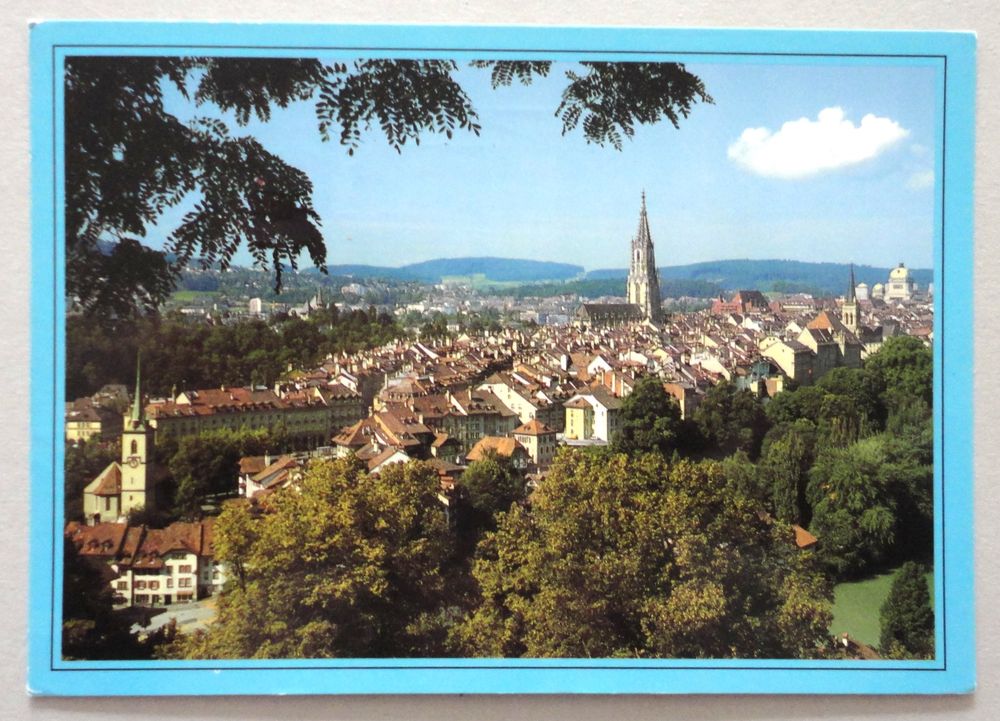 Bern, Blick auf die Altstadt mit Münster | Kaufen auf Ricardo