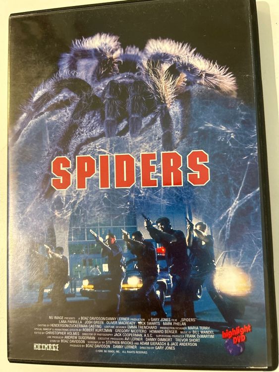 DVD- Spiders (Gebraucht) in Guntershausen für CHF 2 – mit Lieferung auf ...
