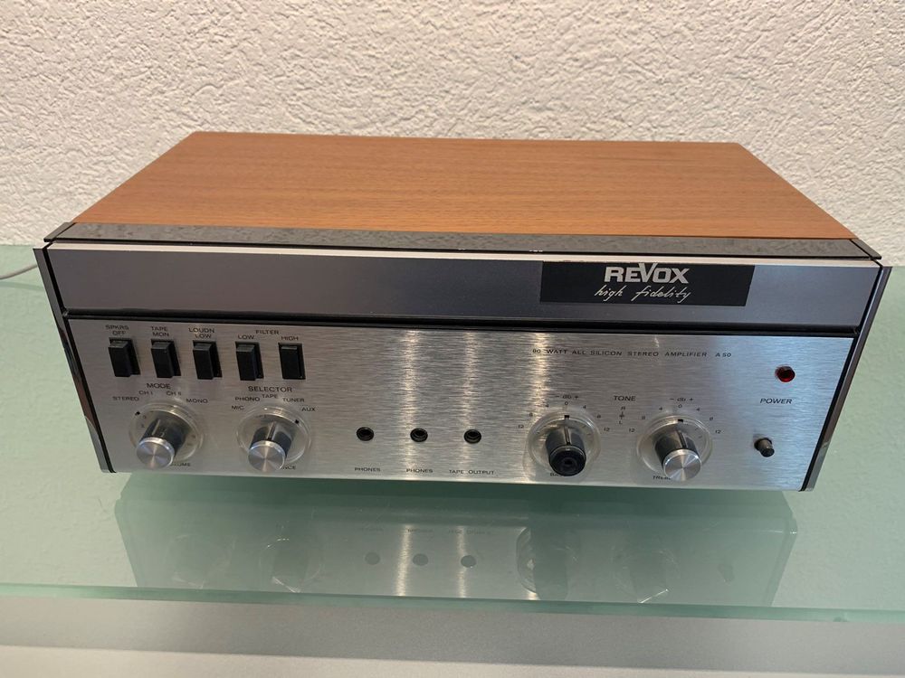 Revox high fidelity Amplifier A50 | Kaufen auf Ricardo