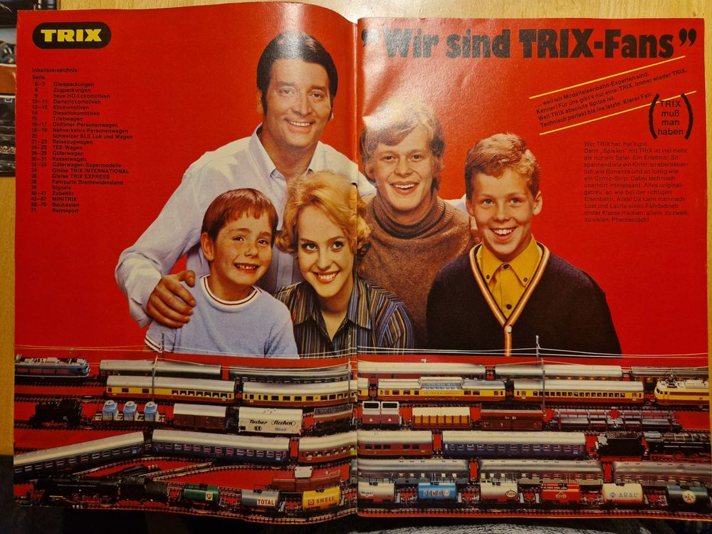 TRIX EXPRESS Katalog 1969 – Schweizer Ausgabe – Rar Original (Gebraucht ...