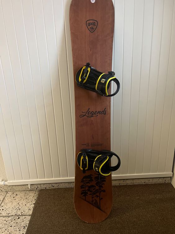 Freerideboard Goodboards "Legends", Holzdesign (Snowboard) (Gebraucht ...