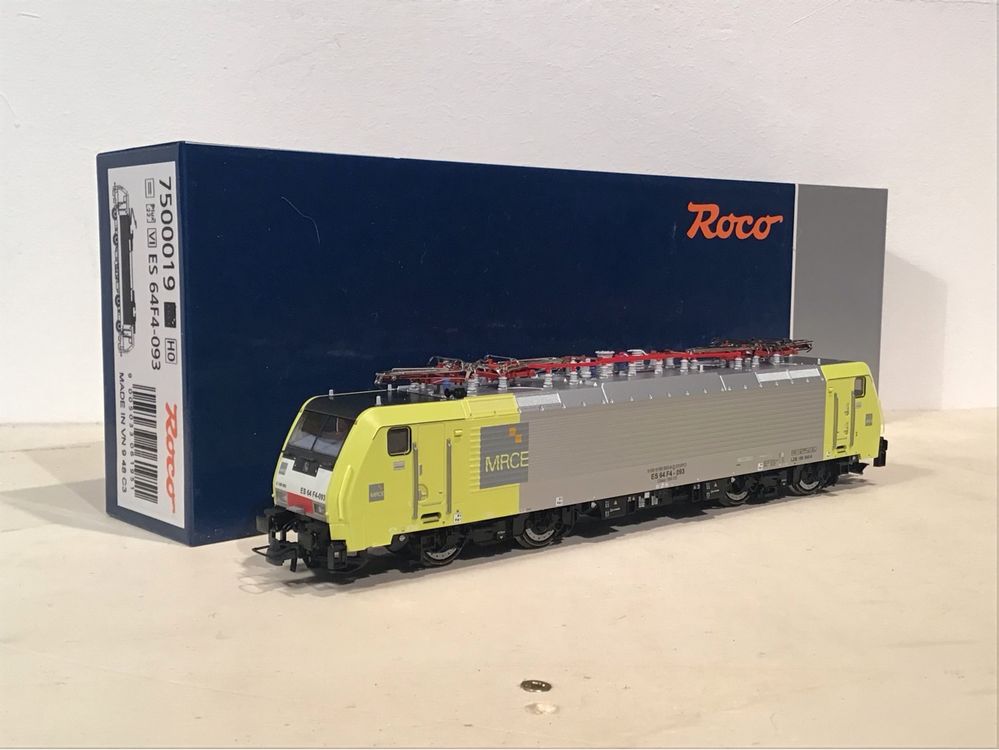 MRCE ES 64F4-093 „Tweety“, Roco 750001, H0 DC analog, Neu (Neu und ...