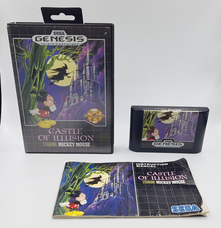 Castle of Illusion Starring Mickey Mouse / Sega Genesis (Gebraucht) in ...