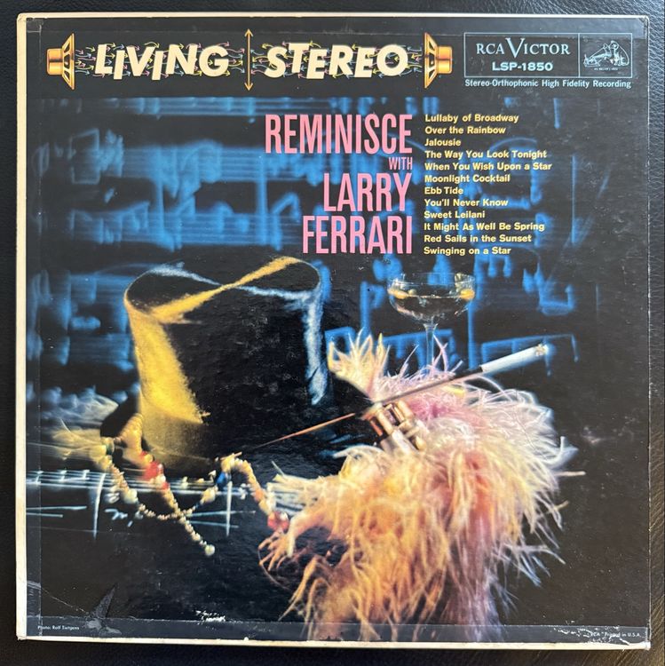 Larry Ferrari Reminisce Schallplatte, LIVING STEREO LP (Gebraucht) in ...