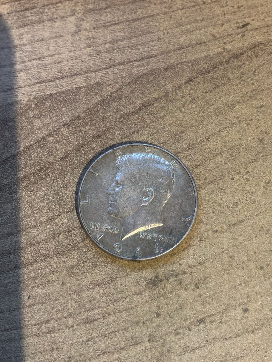 USA 1/2 DOLLAR MÜNZE JG 1964,SILBER 900 (Gebraucht) in Locarno für CHF ...