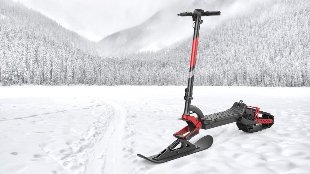 Stilvolle Roller Fur Schnee Bilder