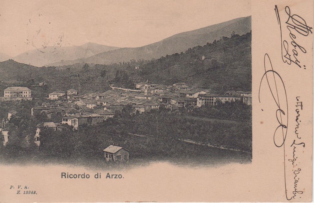 AK Ricordo di Arzo. 1903. Rara | Kaufen auf Ricardo