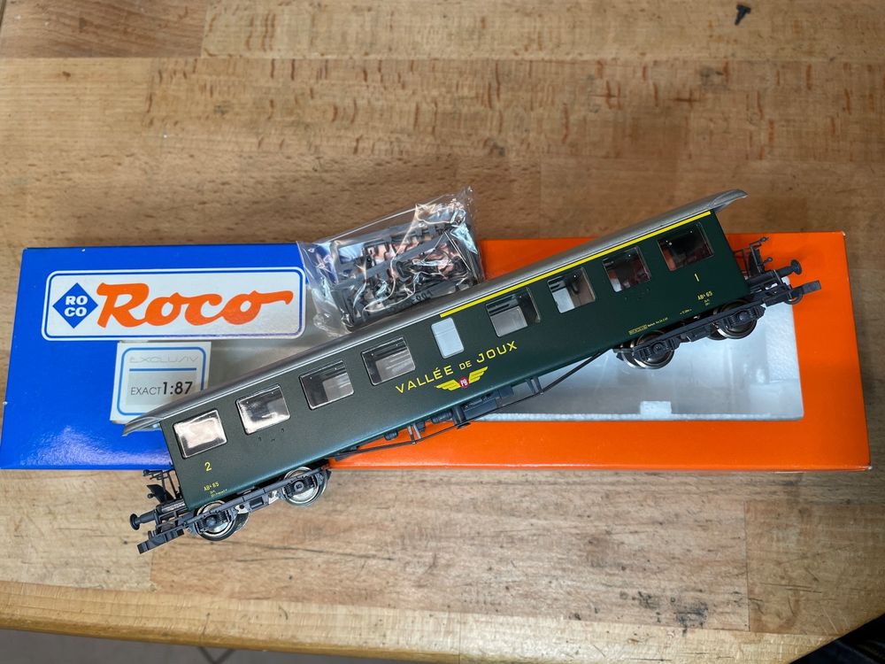 Roco 45095-1 Seetalwagen Vallée de Joux SBB AB (Neu (gemäss ...