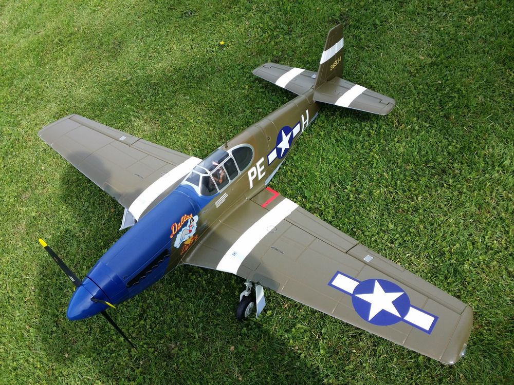 Mustang FMS P 51 B (Gebraucht) in Gurmels für CHF 150 – nur Abholung ...