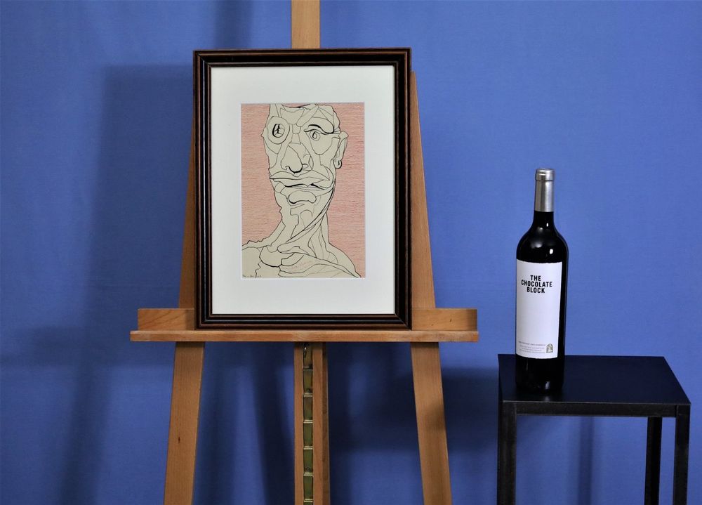 Max von Moos 1903-1979, Tusche auf Papier, handsigniert (Gebraucht) in ...