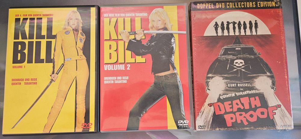 DVD Kill Bill Vol. 1 & 2 und Death Proof (Gebraucht) in Zweidlen für ...