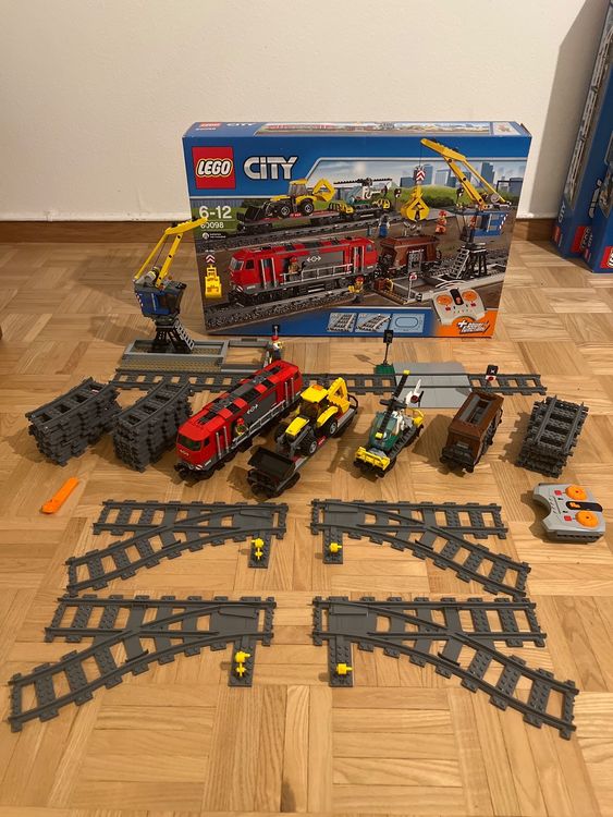 LEGO City Set 60098 Transportzug + Erweiterung 7895 + 7499 | Kaufen auf ...