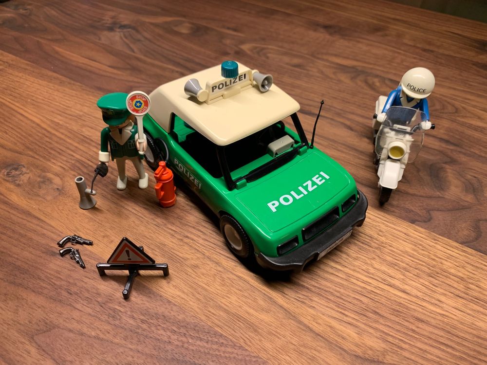 Playmobil Polizei Auto und Töff nostalgisch (80er-Jahre) | Kaufen auf ...