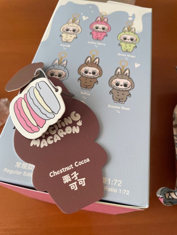 Original Labubu Macaron Boom Secret Chestnut Cocoa (Neu und ...