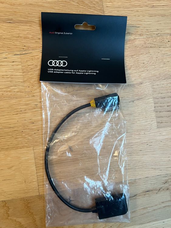 Audi USB-Adapterleitung auf Apple Lightning (Gebraucht) in Thun für CHF ...