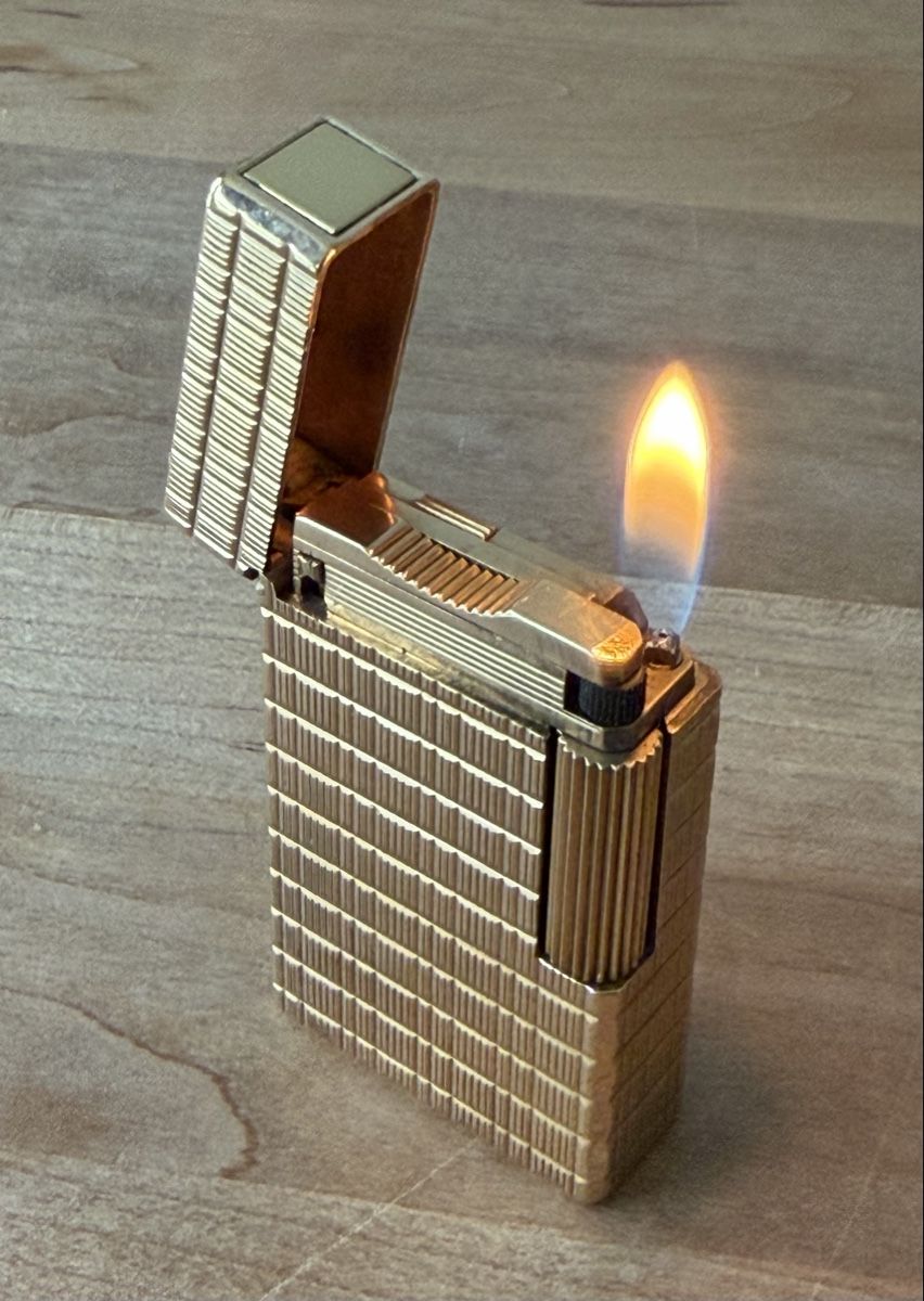 restauriertes original Vintage S.T. Dupont Ligne 1 Feuerzeug (Gebraucht ...