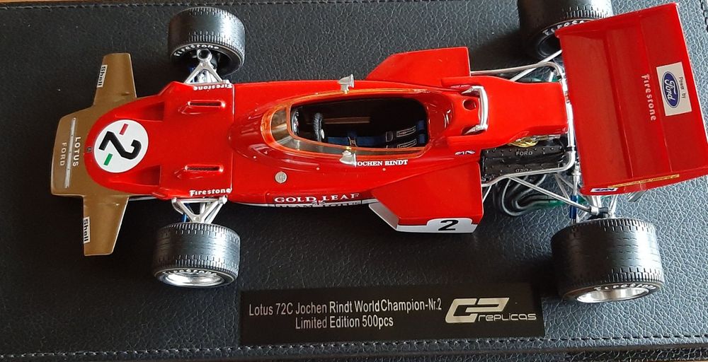Lotus 72C Jochen Rindt F1 World Champion 1970 1:18 (Neu und ...