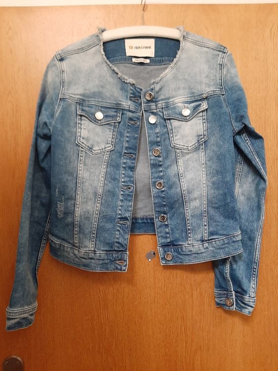 coole Rich&Royal Jeansjacke Gr. M, stylisch (Gebraucht) in Liestal für CHF 49 – mit Lieferung ...