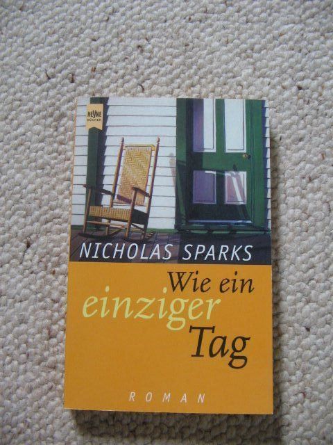Wie ein einziger Tag Nicholas Sparks | Kaufen auf Ricardo