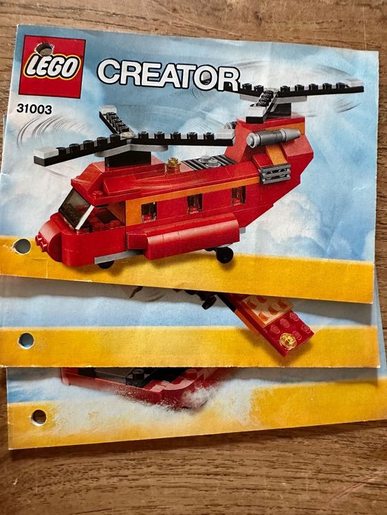 Lego Creator 31003 Red Rotors 3 in 1 (Gebraucht) in für CHF 10 – mit ...