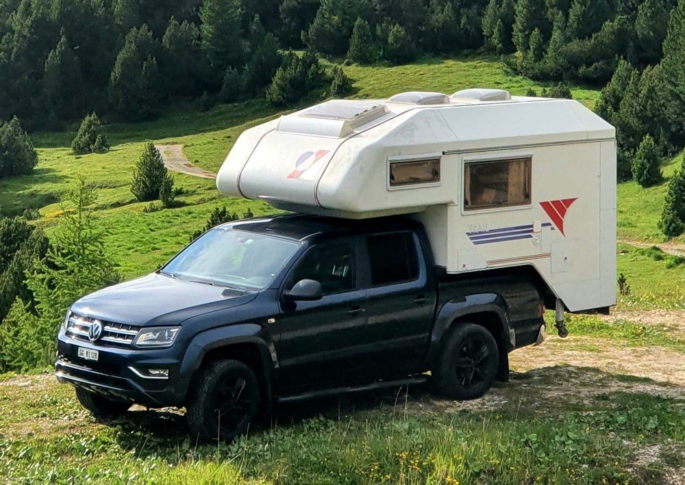 Camping Wohnkabine Tischer 230 (Gebraucht) in Flumserberg für CHF 21000 – nur Abholung auf ...