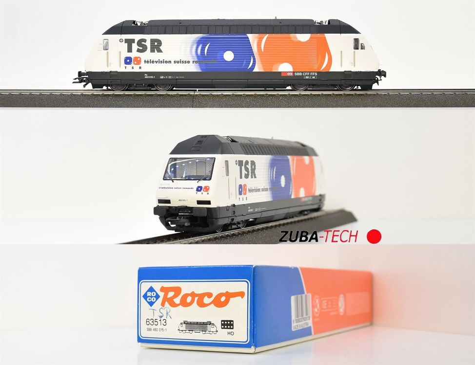 Roco 63513 E-Lok Re 460 TSR SBB H0 GS OV (D'occasion) à St. Gallen pour CHF 122 – avec livraison ...