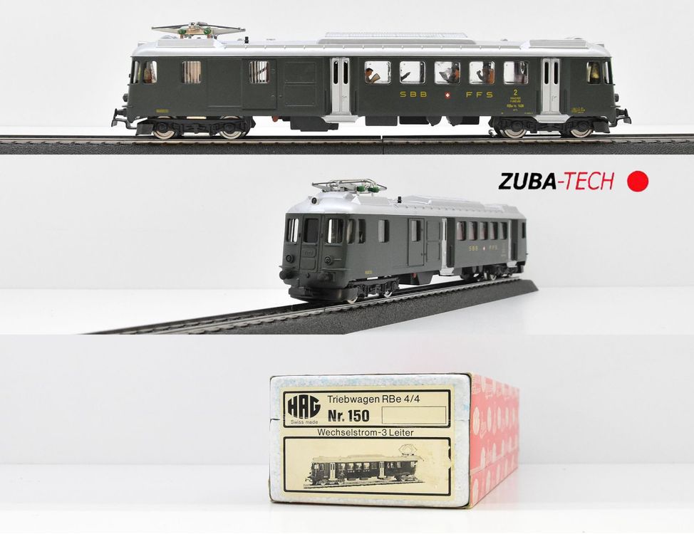 HAG 150 Triebwagen RBe 4/4 SBB H0 WS Analog mit OVP (Neu (gemäss Beschreibung)) in St. Gallen ...