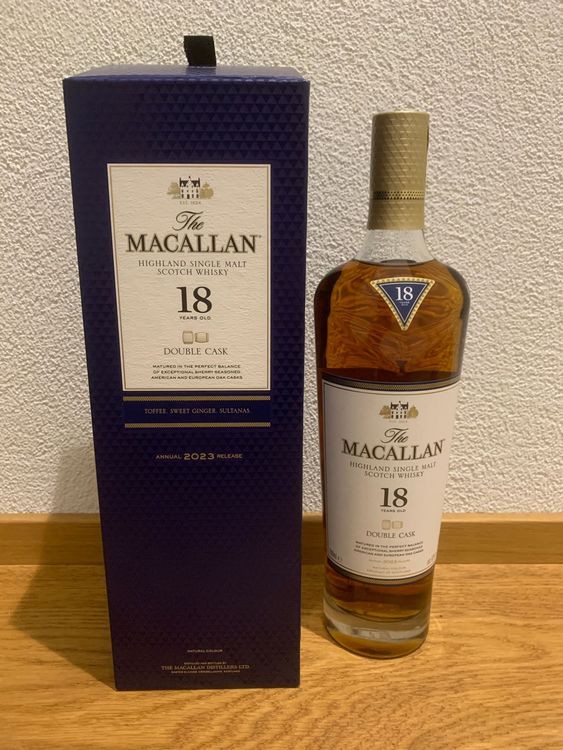 The Macallan 18 Jahre Double Cask 2023 Release (Neu und originalverpackt) in Tübach für CHF 260 ...